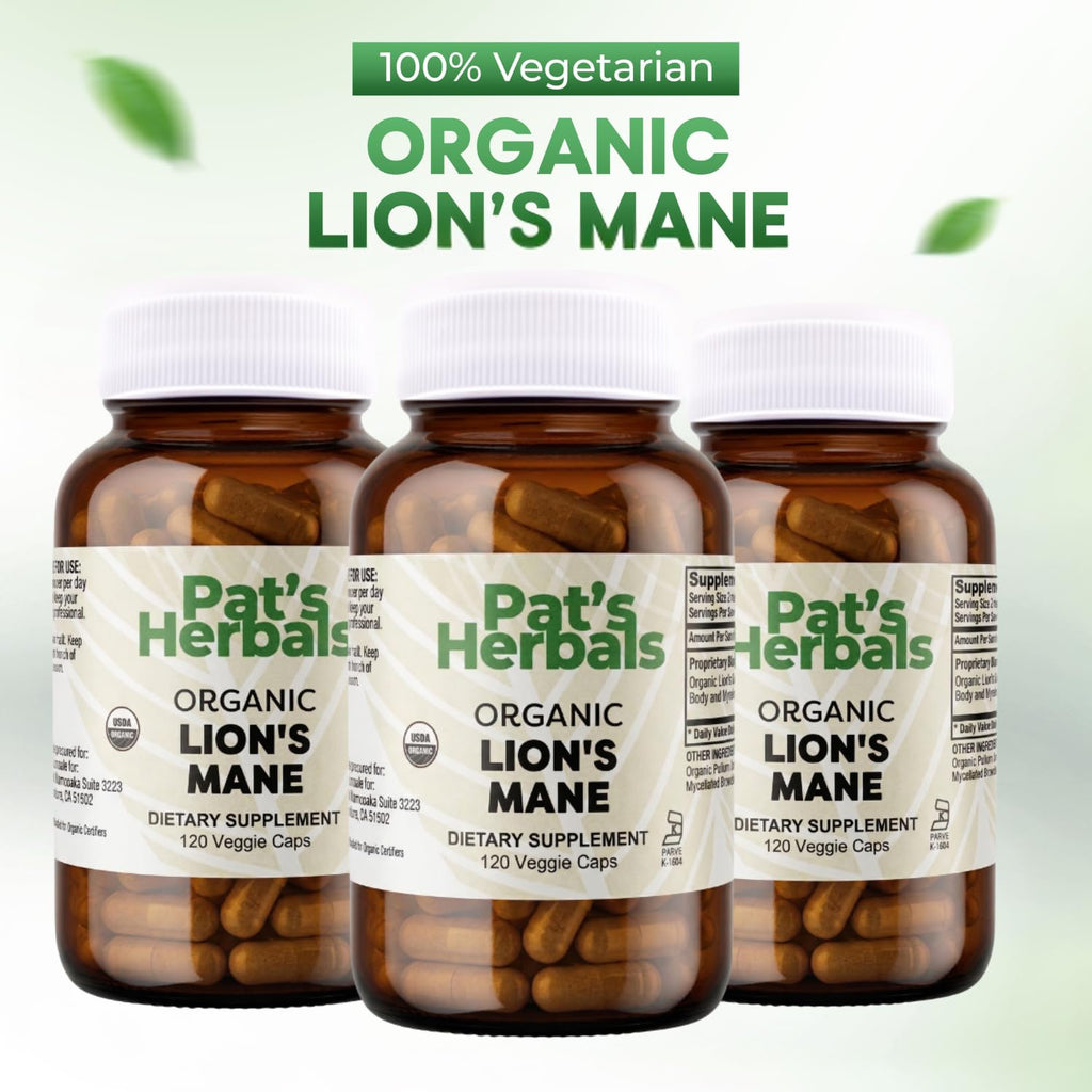 1000 mg Lion's Mane for enhanced focus