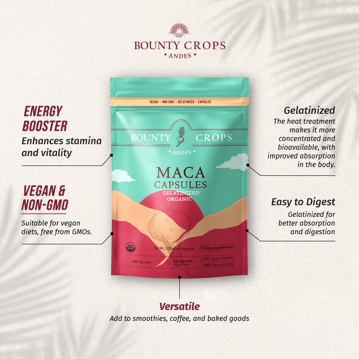 1000 mg maca capsules for wellness