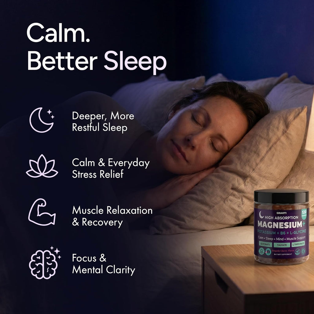 1000 mg magnesium chews for relaxation