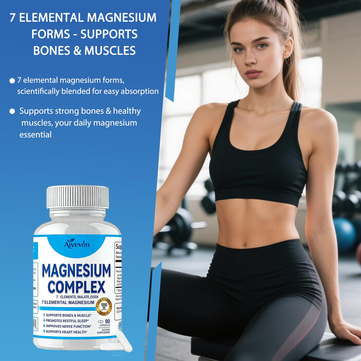 1000 mg magnesium for muscle relief