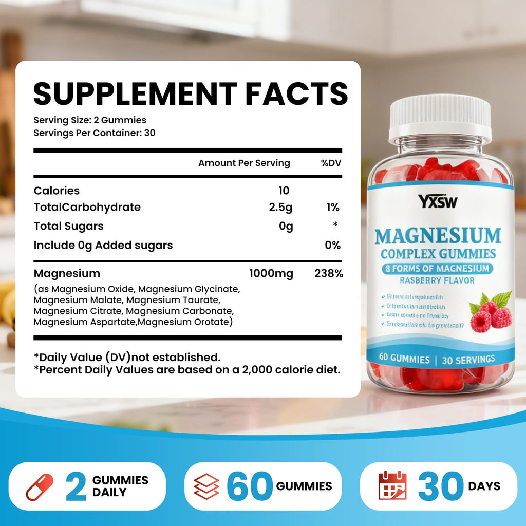 1000 mg magnesium glycinate benefits