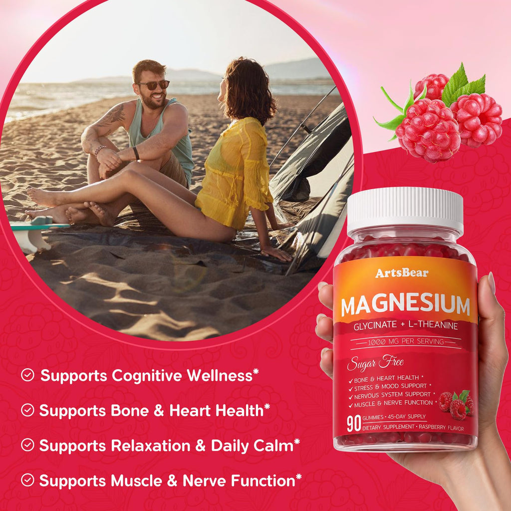 1000 mg magnesium gummies for better sleep