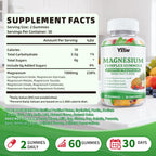 1000 mg magnesium gummies for muscle support