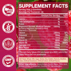 1000 mg magnesium gummies for muscle support