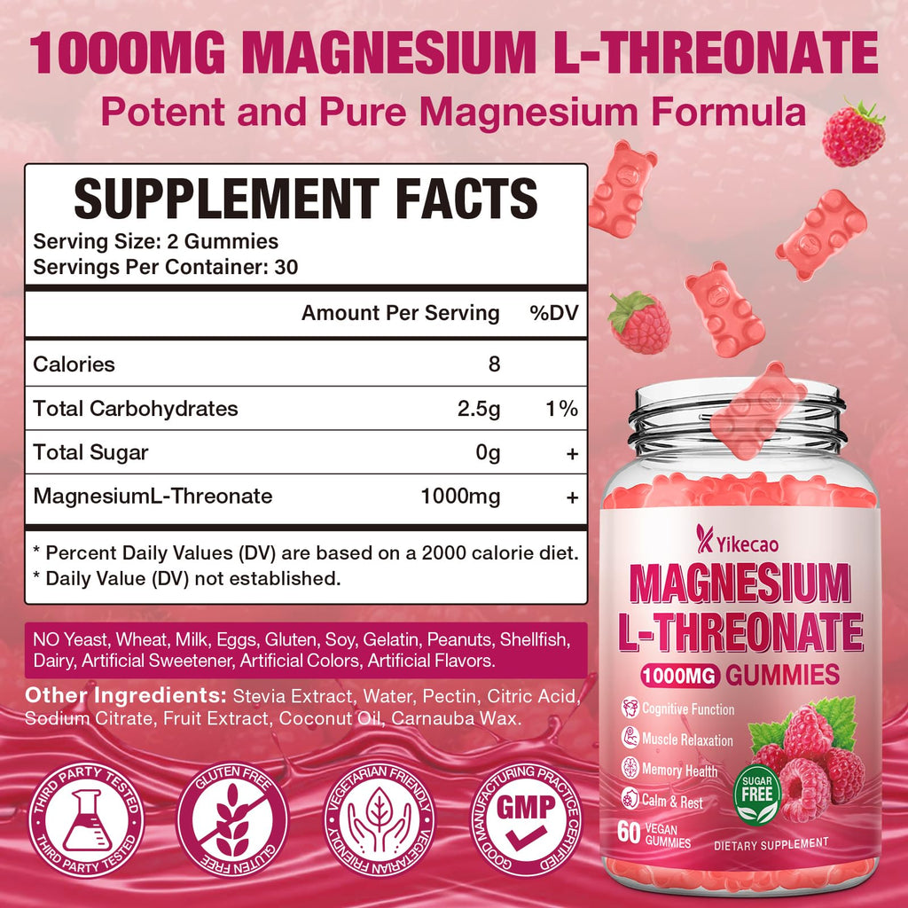 1000 mg magnesium gummies for sleep