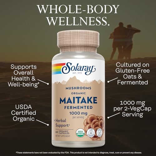 1000 mg maitake mushroom dosage