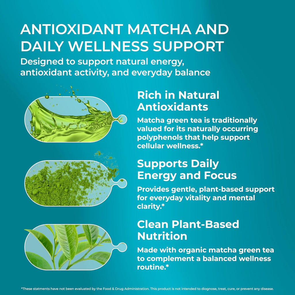 1000 mg matcha for energy