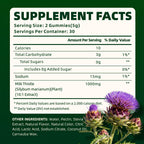 1000 mg Milk Thistle for liver health