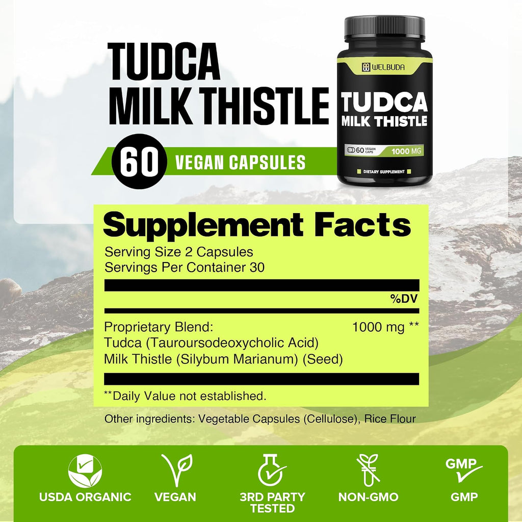 1000 mg milk thistle supplement