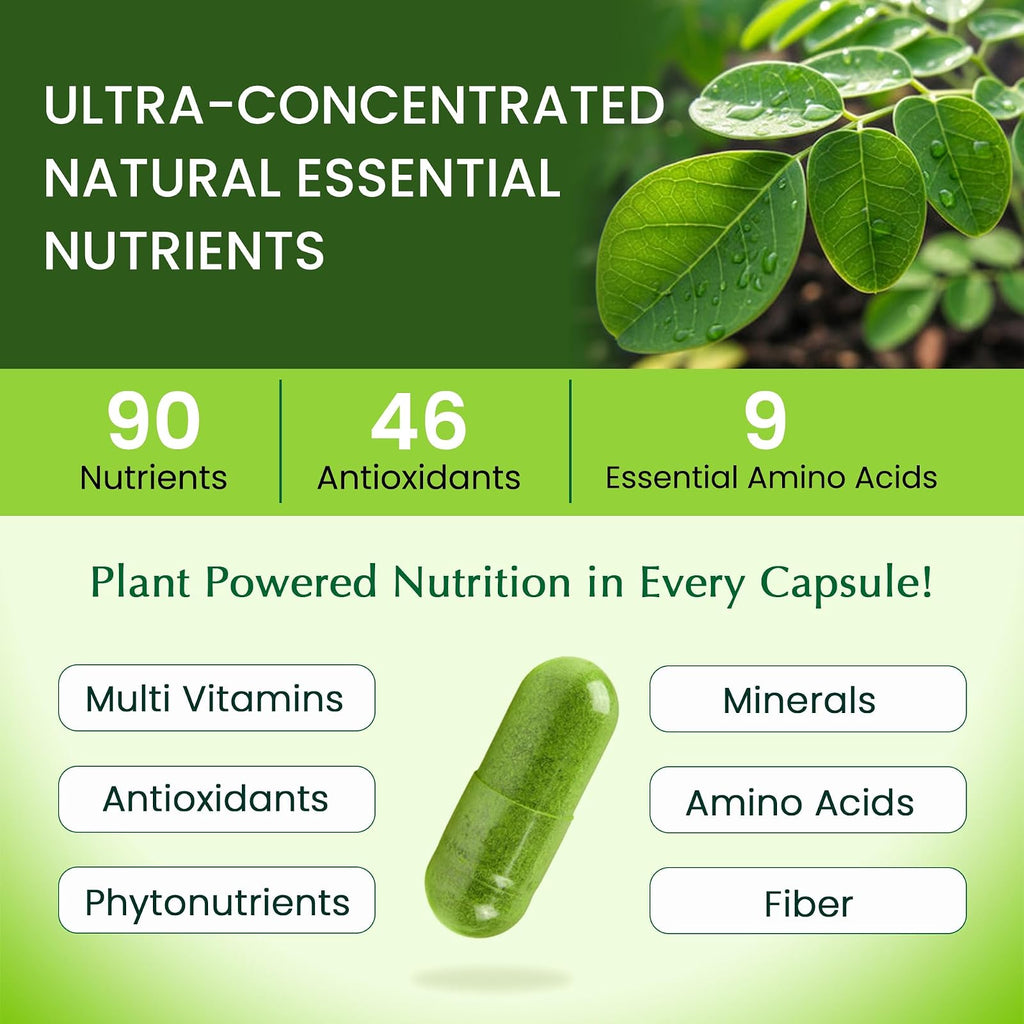 1000 mg moringa for daily nutrition