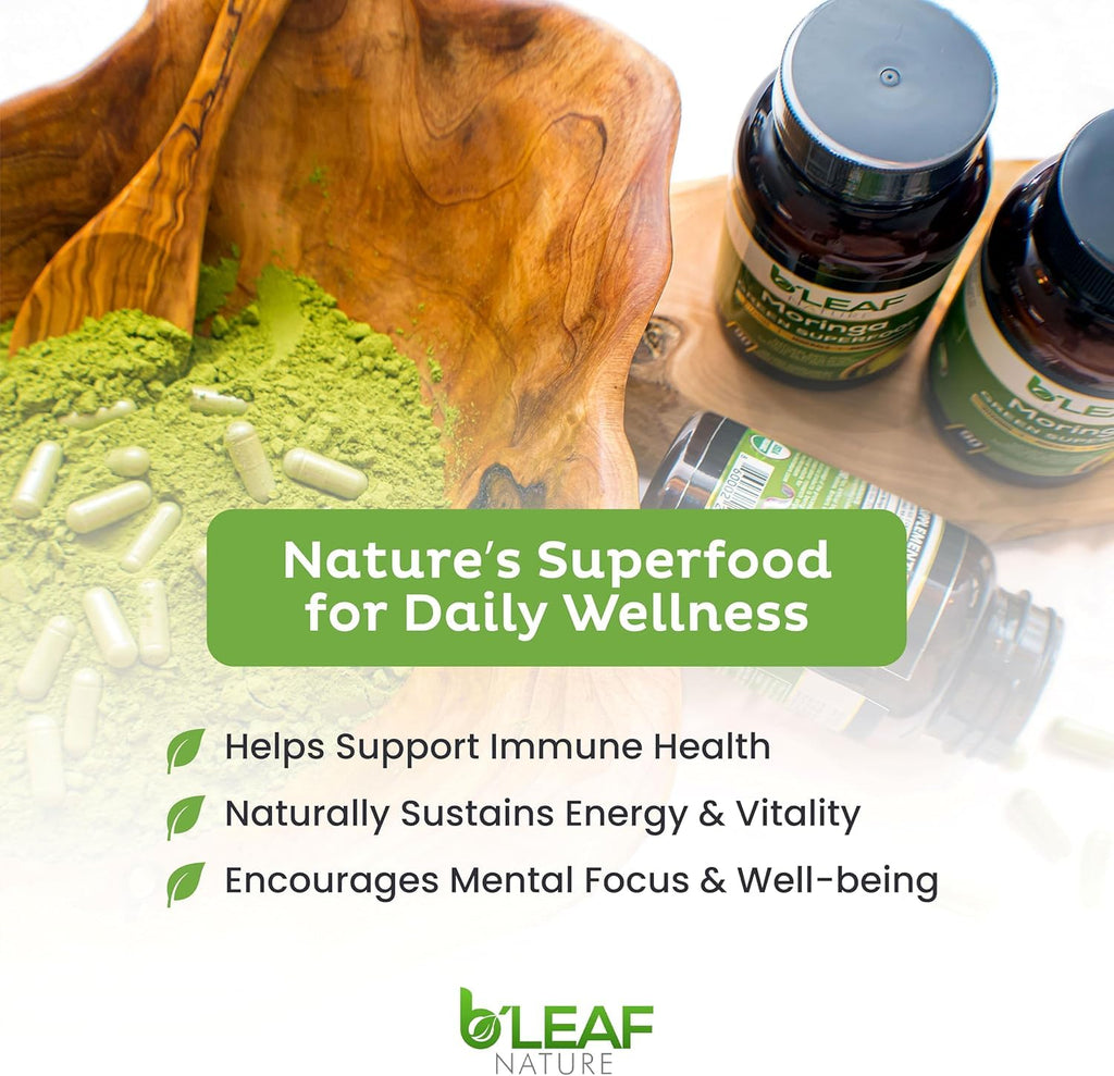 1000 mg Moringa health supplement