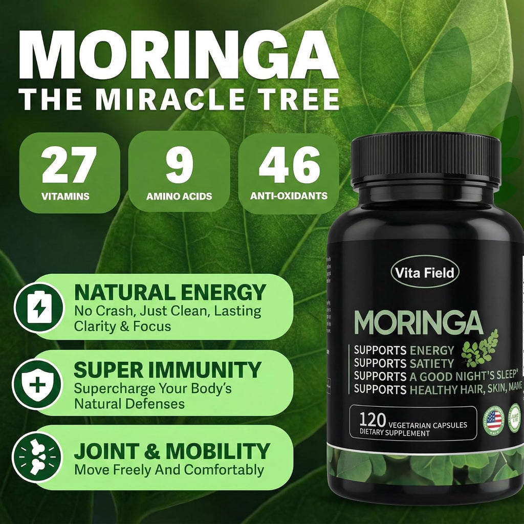 1000 mg Moringa powder benefits