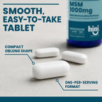 1000 mg MSM for inflammation relief