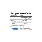 1000 mg MSM for joint health