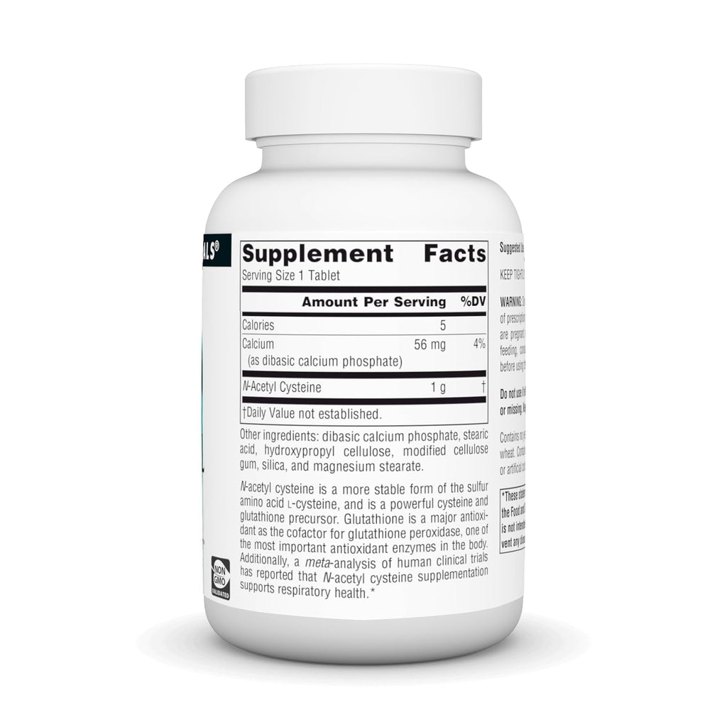 1000 mg N-Acetyl Cysteine supplement