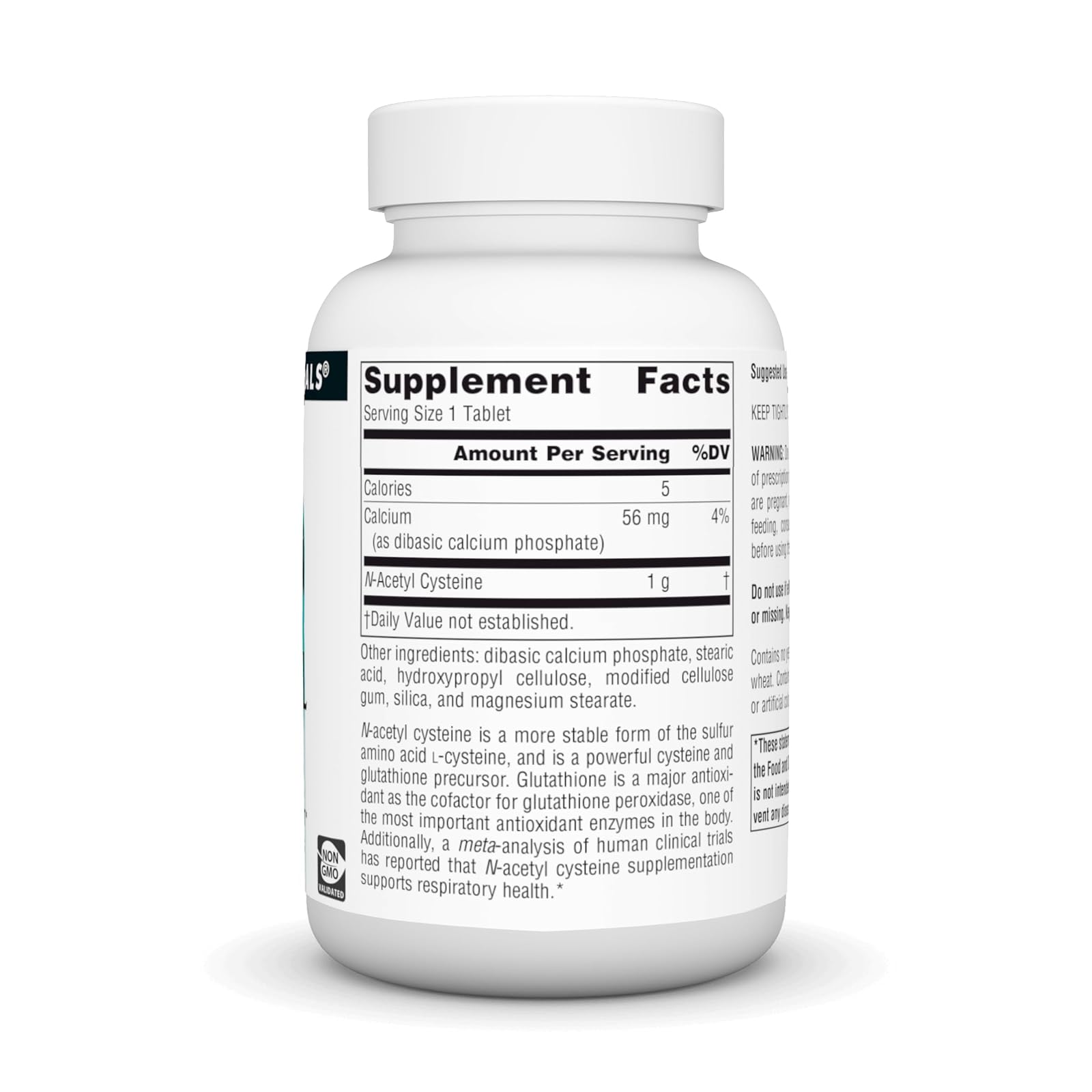 1000 mg N-Acetyl Cysteine supplement