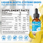 1000 mg N-Acetyl Cysteine supplement