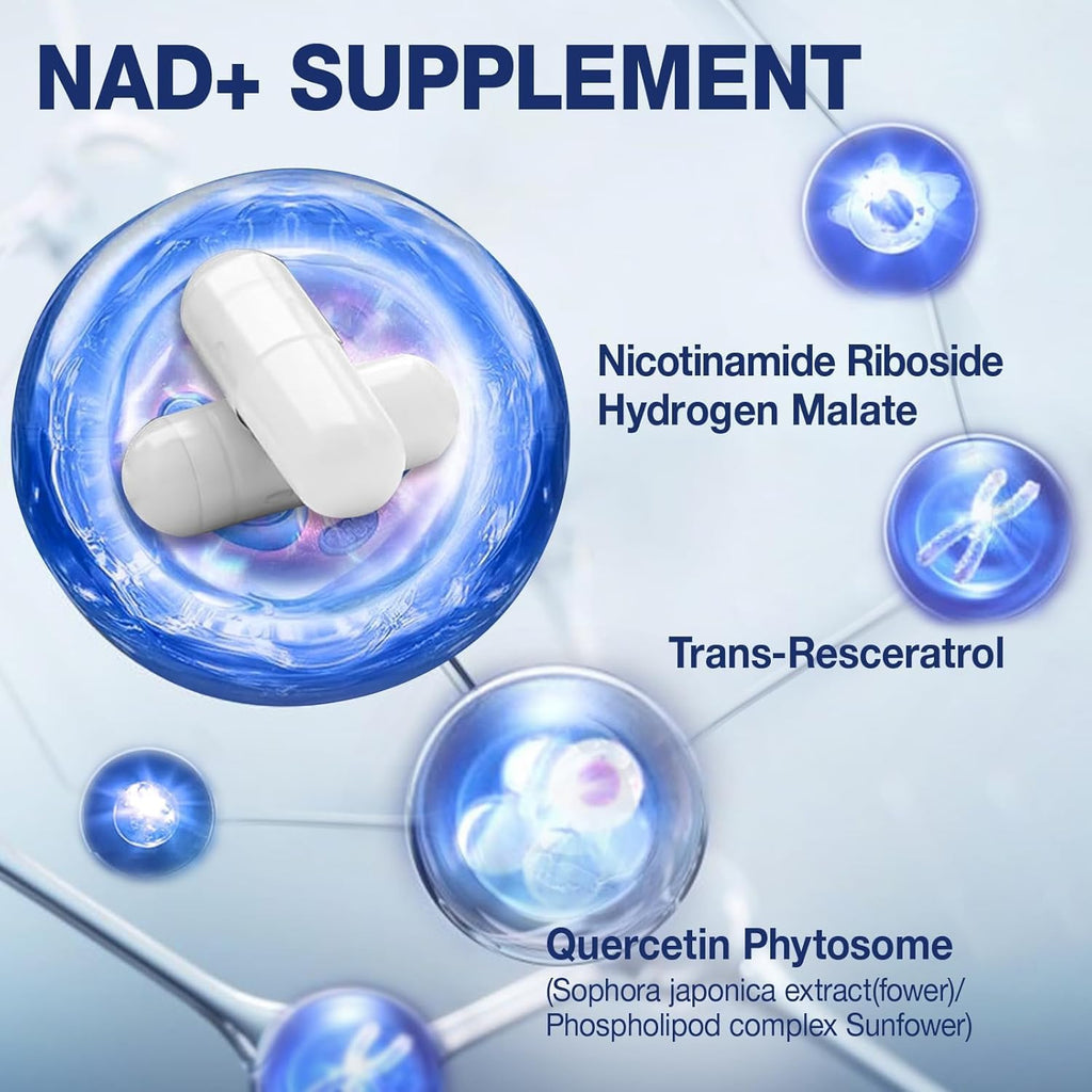 1000 mg NAD+ capsules for vitality