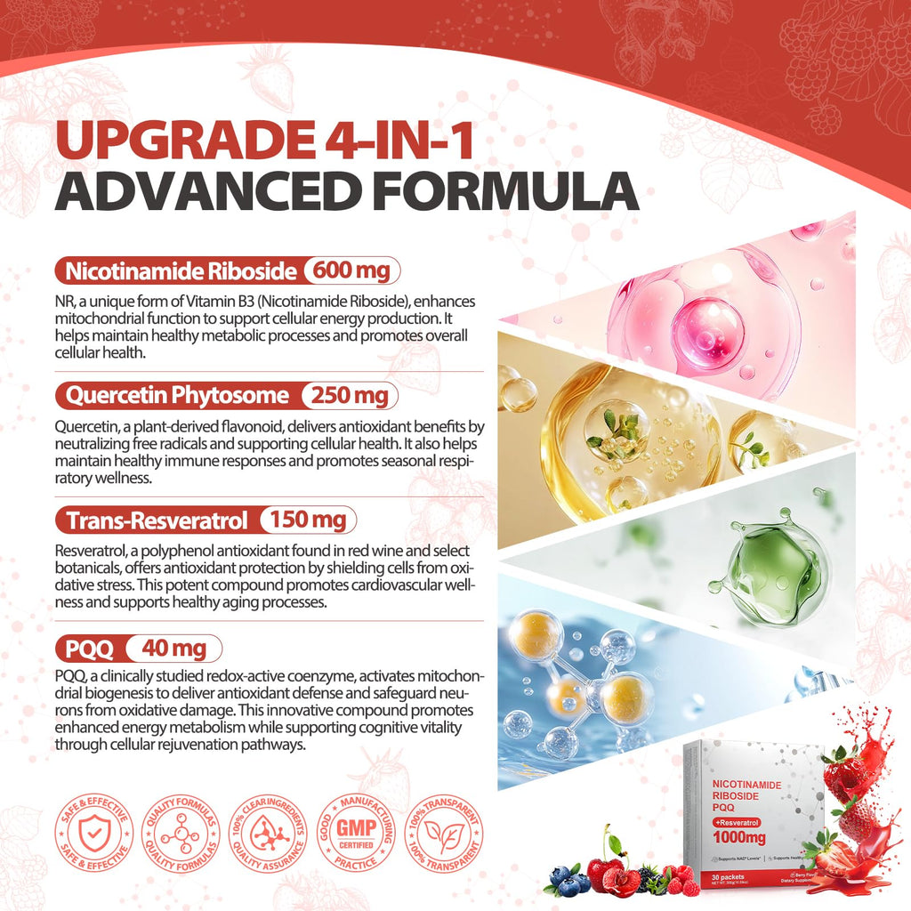 1000 mg NAD+ for energy support