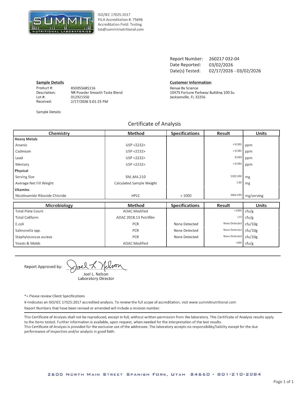 1000 mg Nicotinamide Riboside dosage