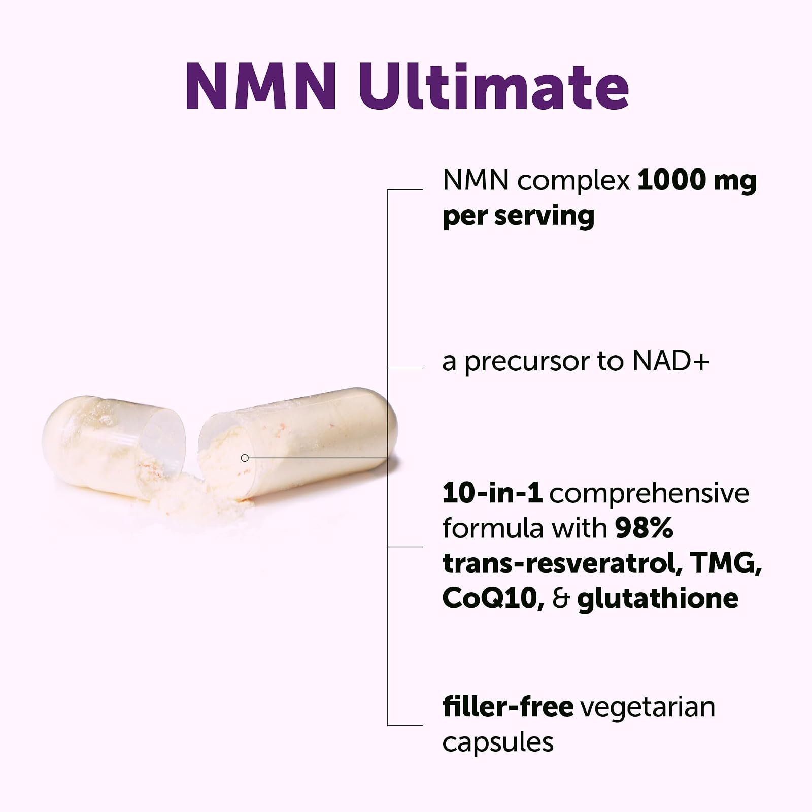 1000 mg NMN antioxidant supplement
