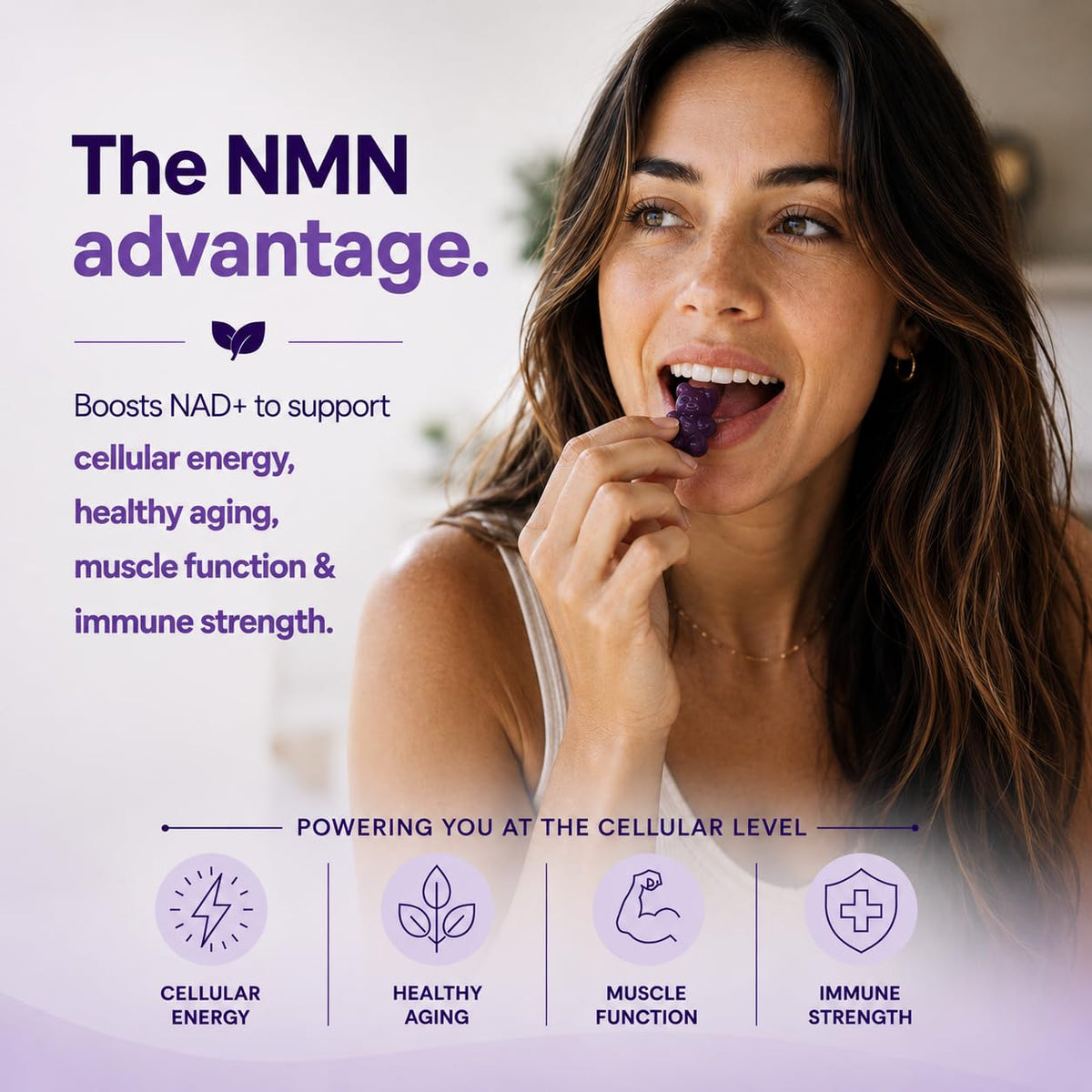 1000 mg NMN gummies for vitality