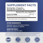 1000 mg NMN veggie capsules