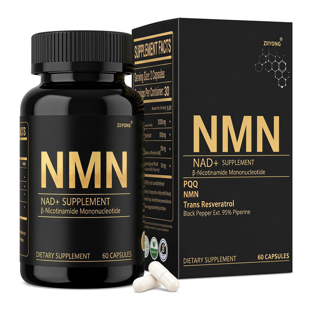1000 mg NMN with resveratrol benefits