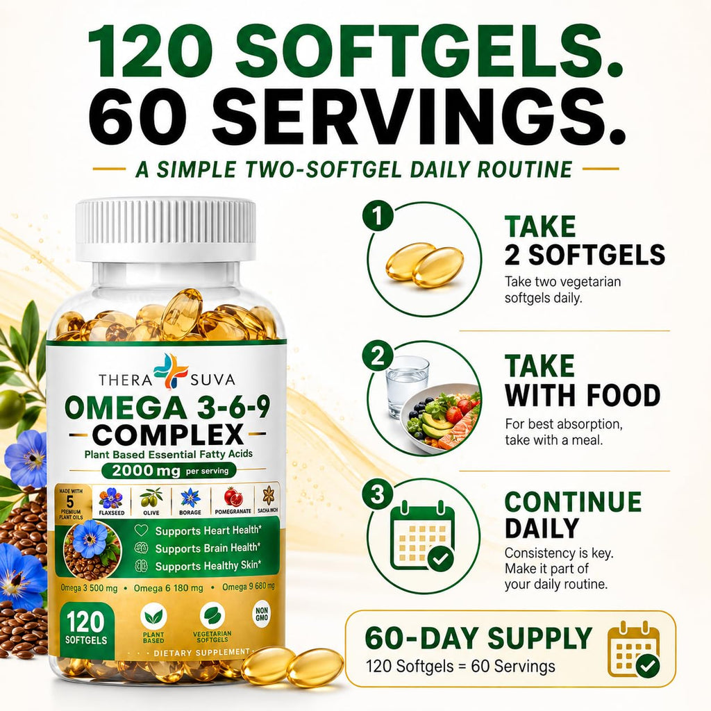 1000 mg Omega 3-6-9 dosage