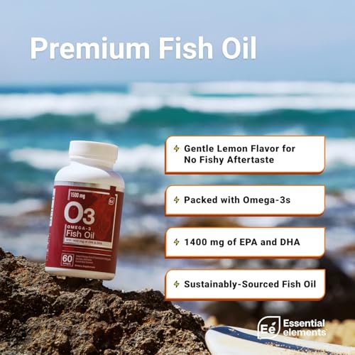 1000 mg Omega-3 fish oil capsules