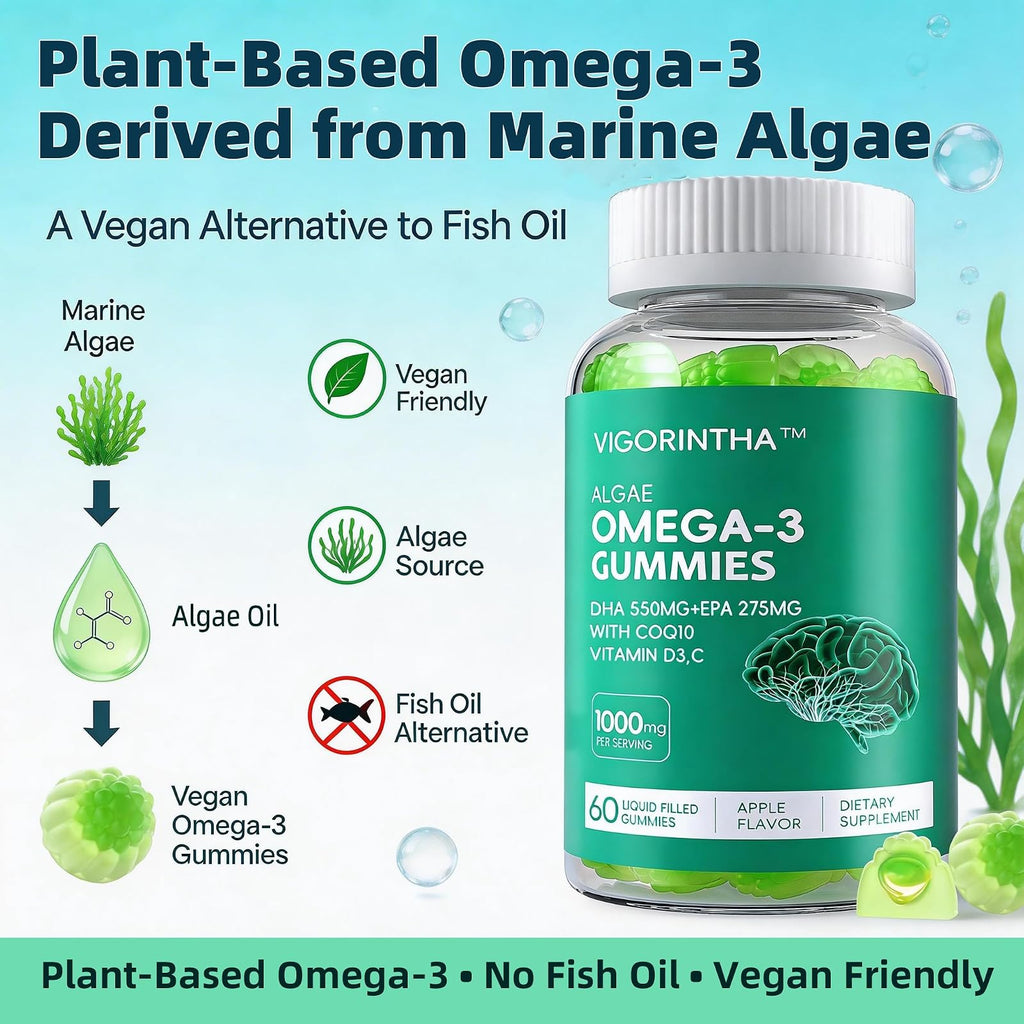 1000 mg omega 3 gummy supplements