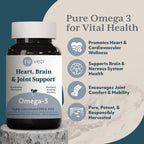 1000 mg Omega-3 softgels for health