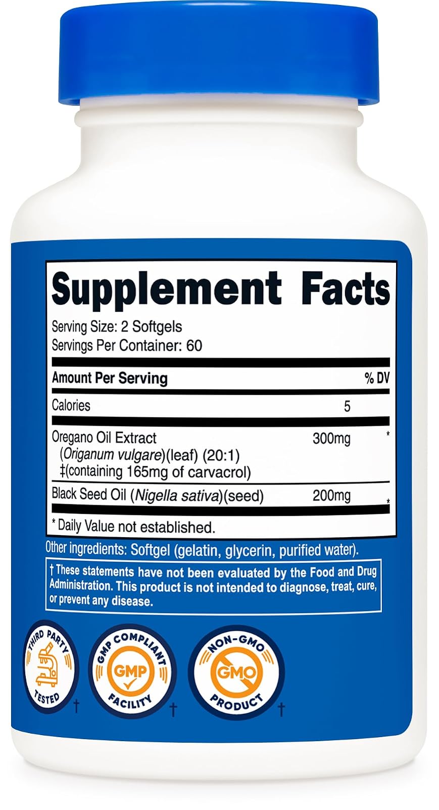 1000 mg oregano oil for wellness