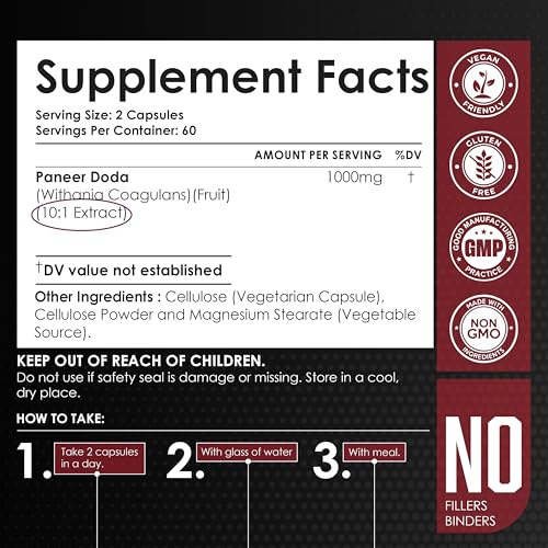 1000 mg Paneer Doda extract benefits