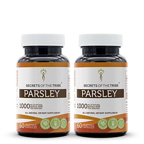 1000 mg parsley capsules for health