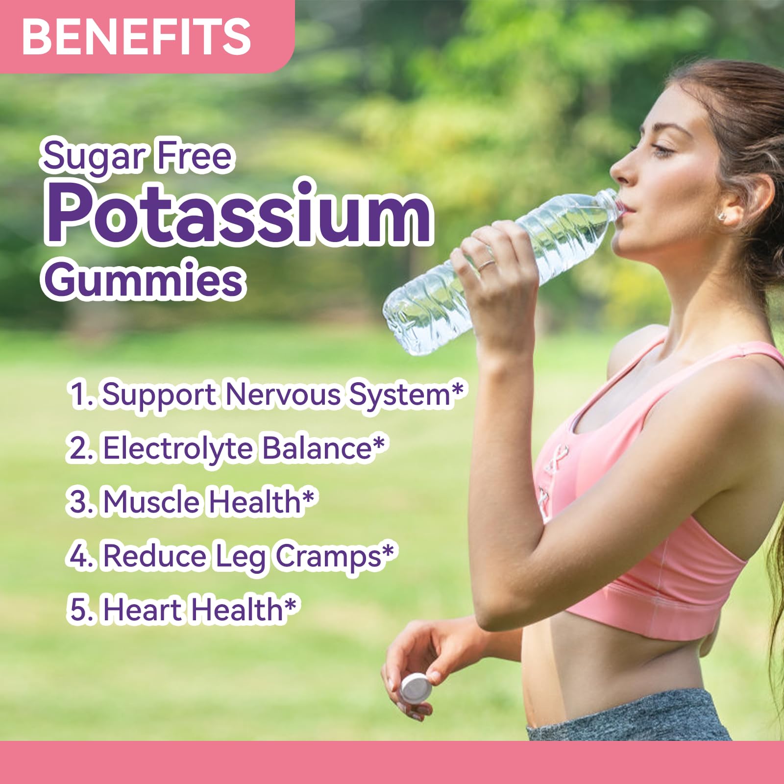 1000 mg potassium chloride supplement