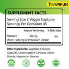 1000 mg potassium citrate capsules