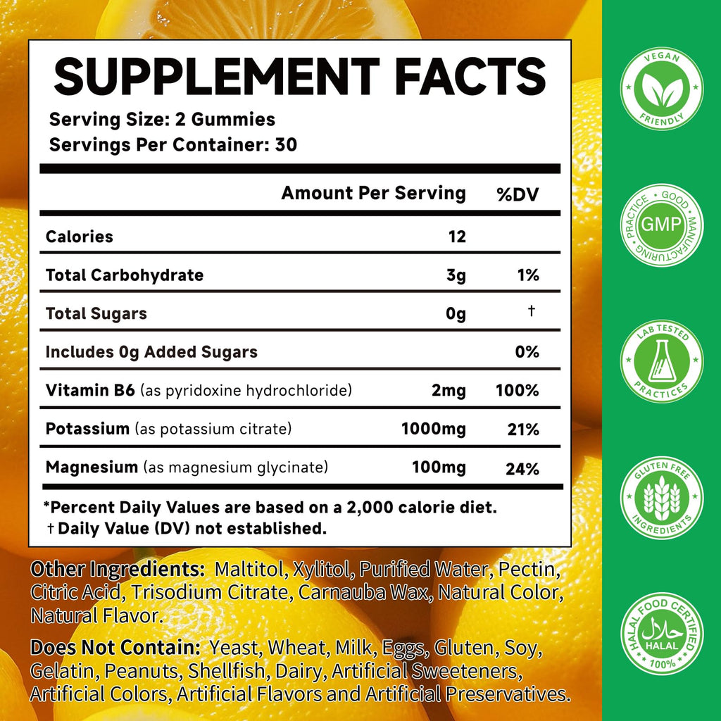 1000 mg potassium citrate supplement