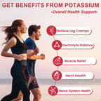 1000 mg potassium supplement gummies