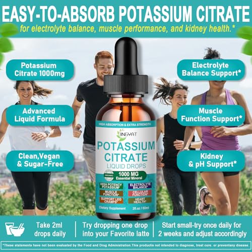 1000 mg potassium supplement