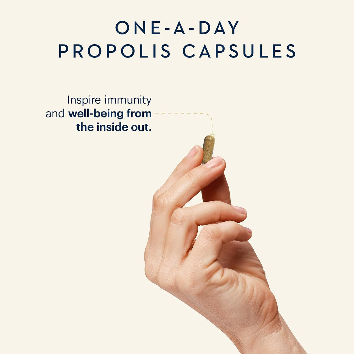 1000 mg Propolis capsules for wellness