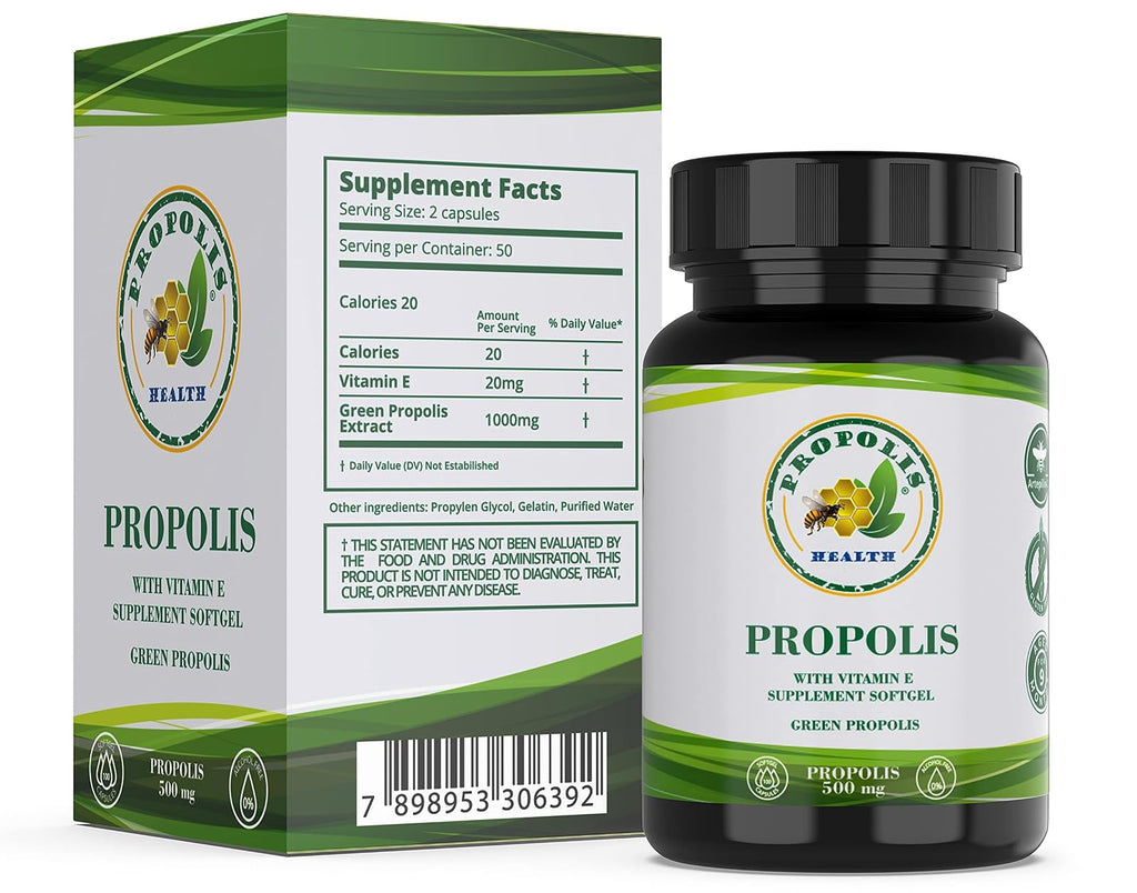 1000 mg Propolis multivitamin capsules