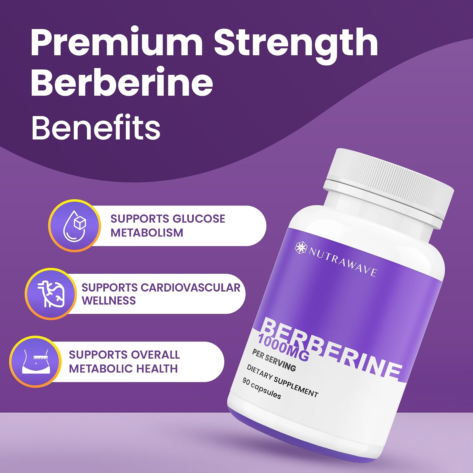 1000 mg pure berberine supplement