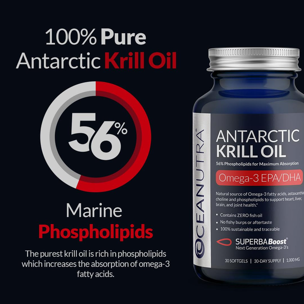 1000 mg pure krill oil capsules