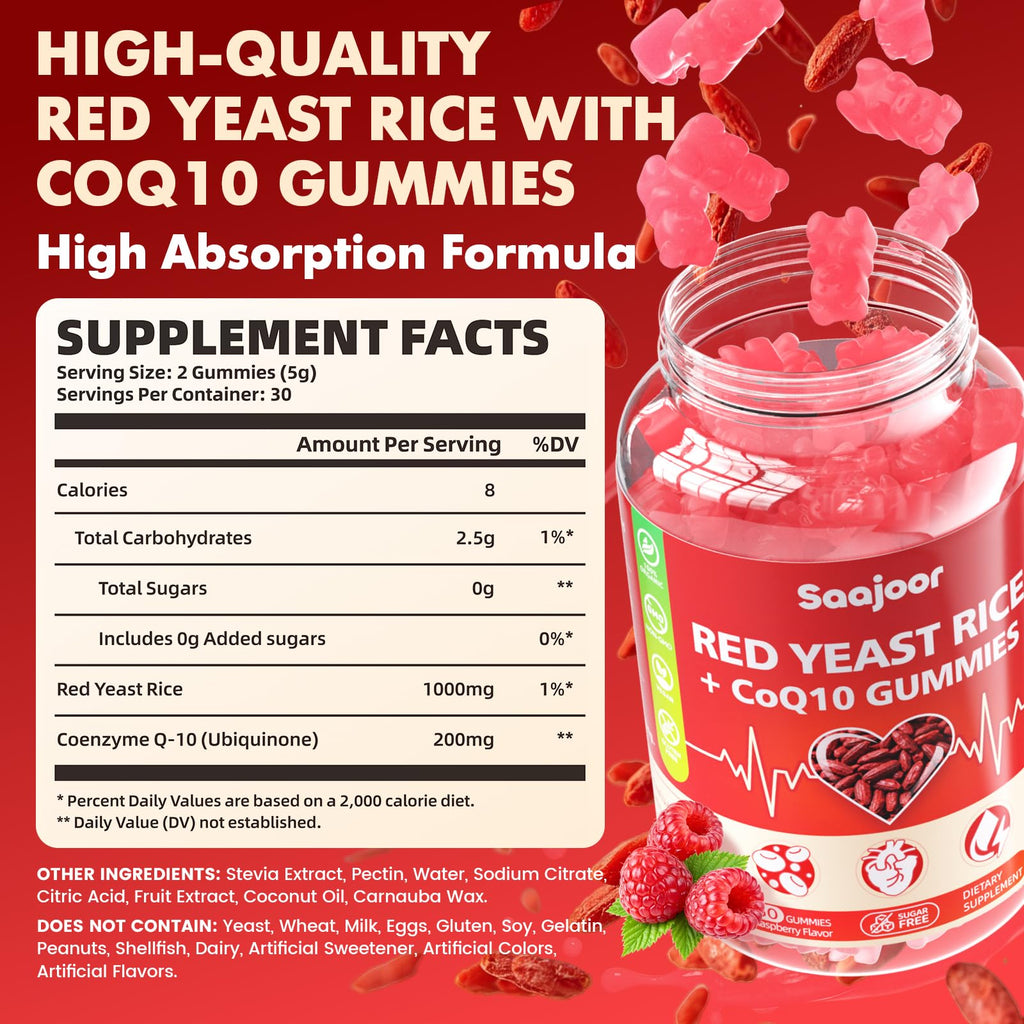 1000 mg Red Yeast Rice supplement