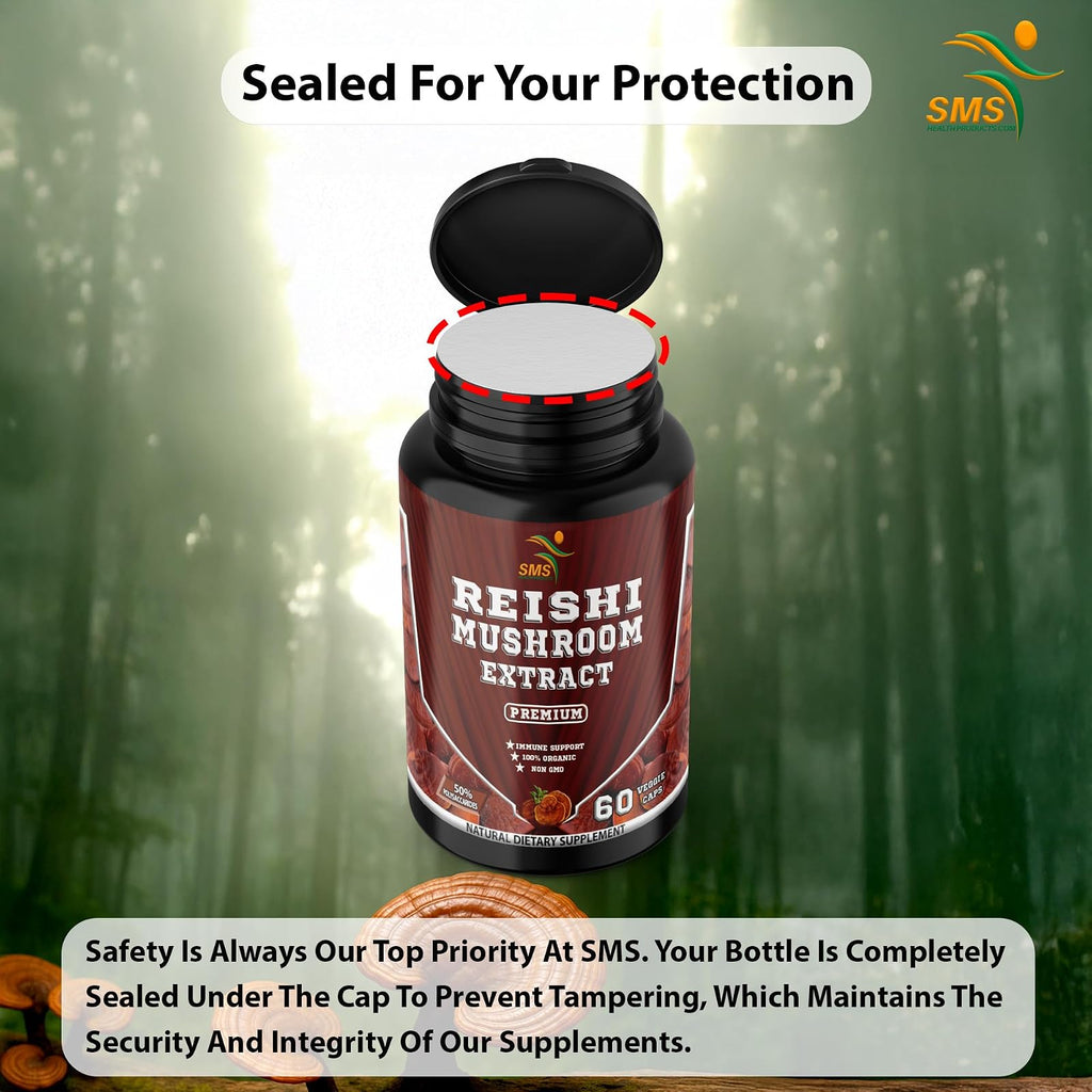 1000 mg Reishi health supplement