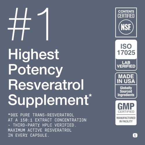 1000 mg resveratrol for wellness