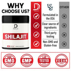 1000 mg shilajit for daily health