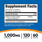 1000 mg slippery elm health benefits