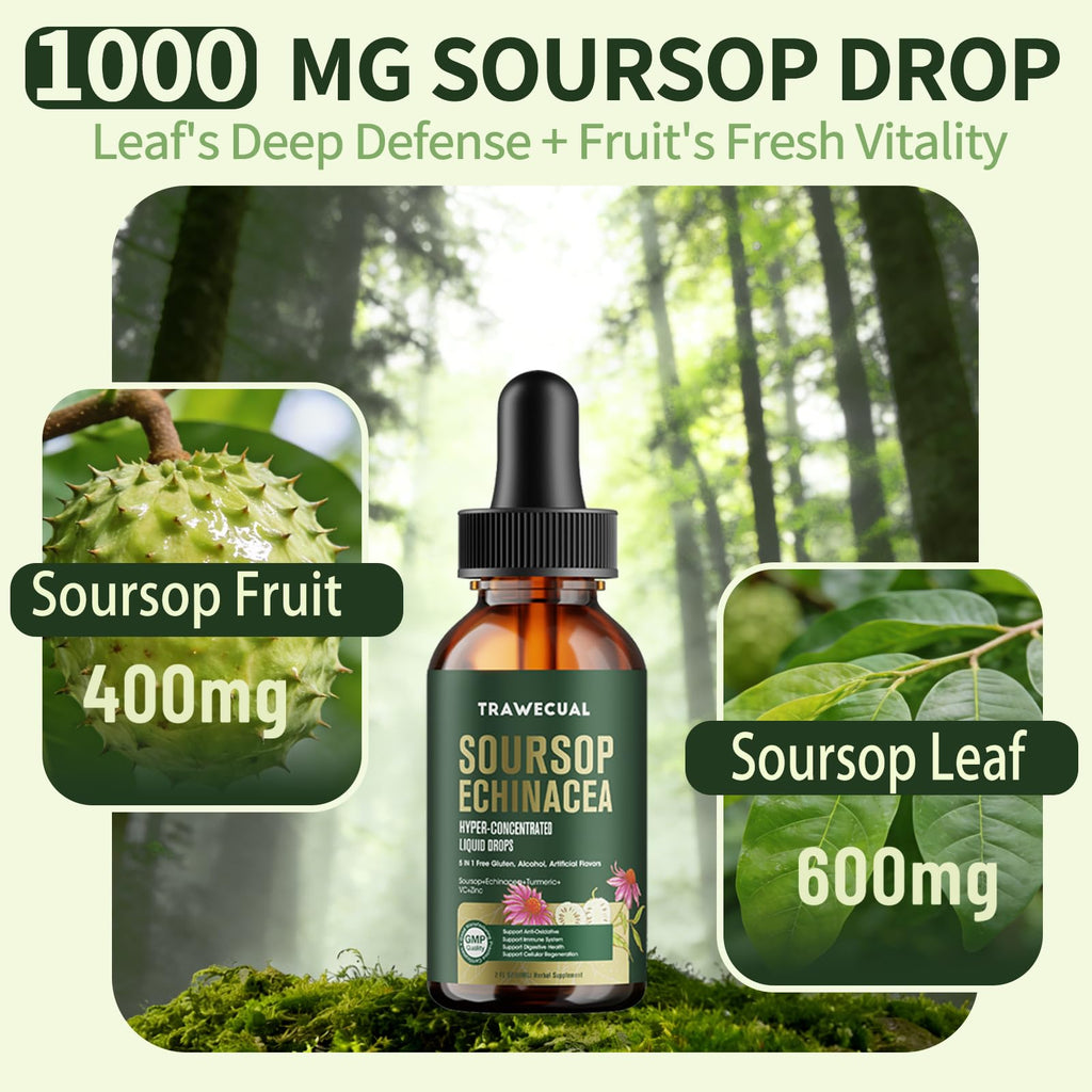 1000 mg Soursop herbal supplement